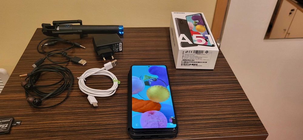 Samsung Galaxy A51 128GB Dual Black с Подаръци гр. Русе Дружба 2 • OLX.bg