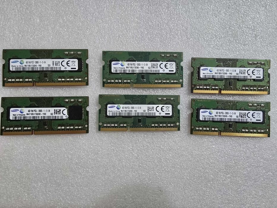 Memorie RAM laptop Samsung 4GB 1600MHz, 1.35V Low Voltage Bucuresti ...