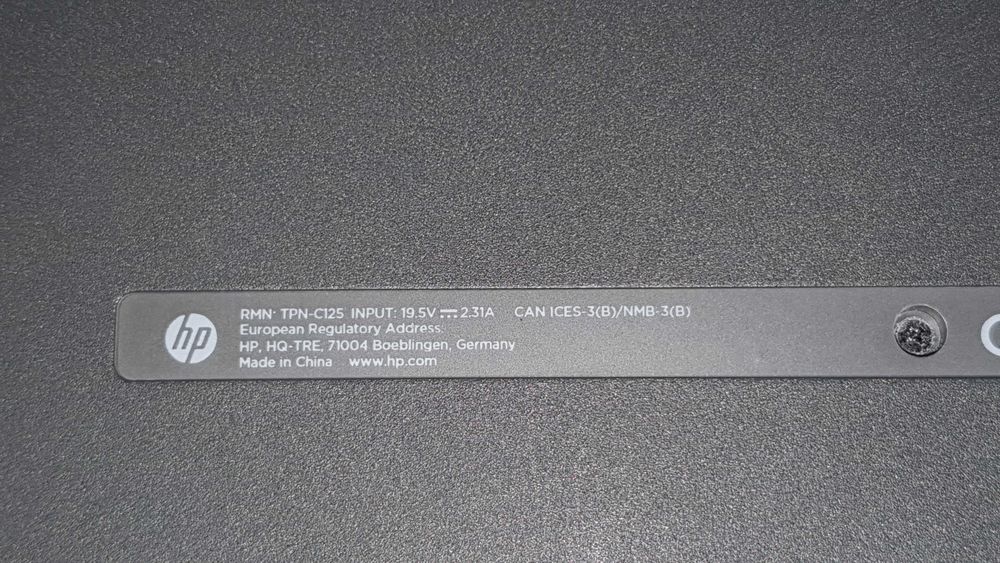 Laptop HP TPN-C125 - I3 - 1 TB - 4 GB RAM Windows 11 (NU Sony,Dell ...