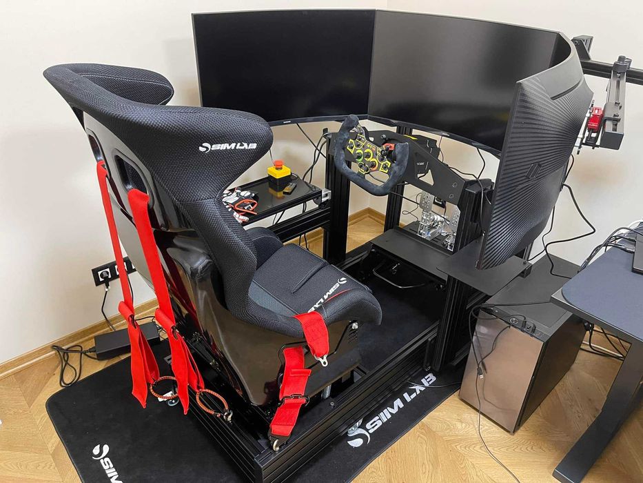 High end състезателен симулатор | SimLab SimuCube Heusinkveld NLR v3 гр ...