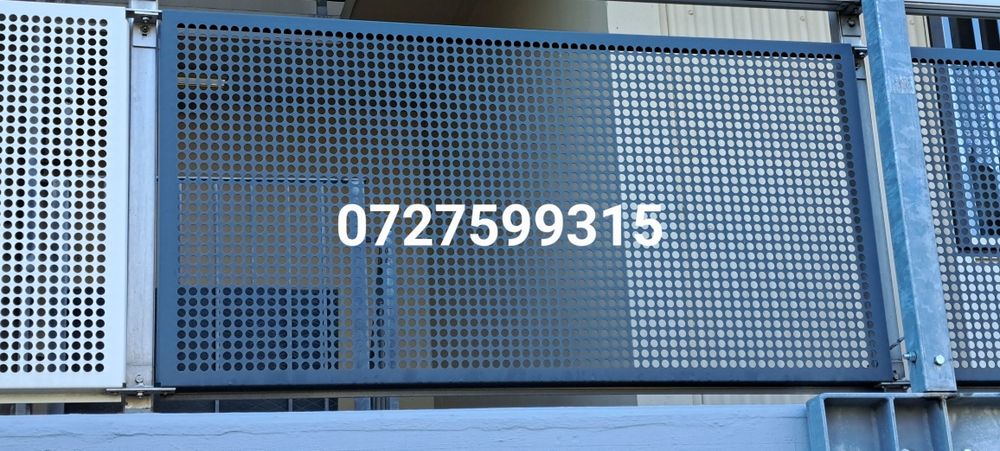 Tabla gard debitata zincata vopsita panou gard tabla balustrada ...