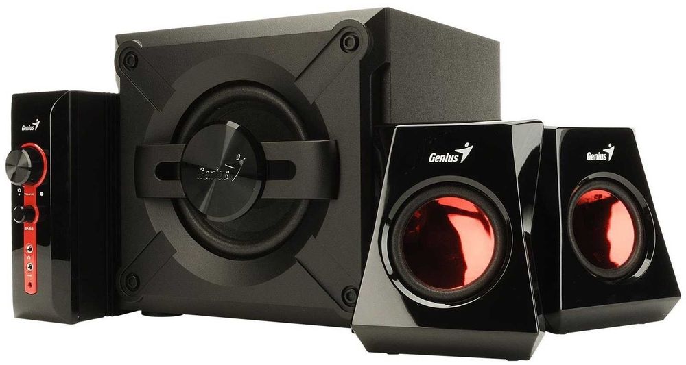 Boxe + subwoofer Genius ( difuzor metalic ) – fara amplificator Suceava ...