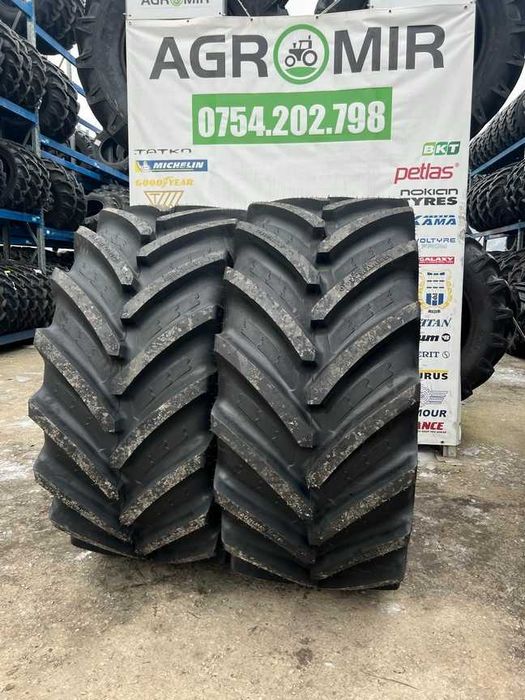 VF600/60R30 Anvelope noi marca BKT AGRIMAX tractor Fendt Class Vintu de ...