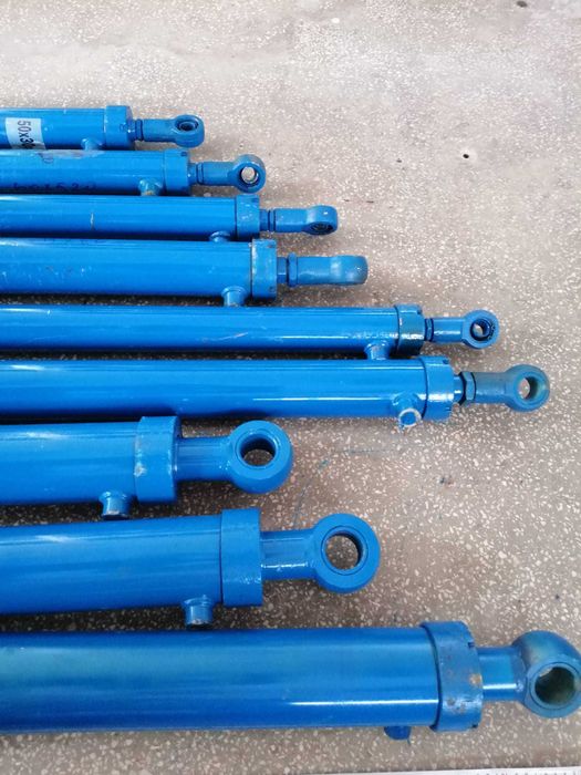 Cilindru hidraulic directie presa macara basculare cupa spargator lemn ...