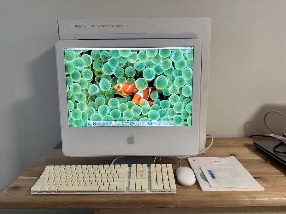 Pc de colectie Imac G5 20 inch EMC 2056 - 2005 - import Germania ...