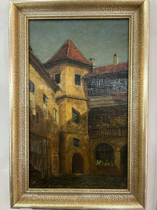 Tablou vechi la cotă mare autor cunoscut Suceava • OLX.ro