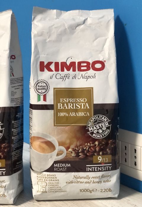 Cafea Boabe KIMBO Espresso Barista, 1 kg, 100% Arabica *transp gratuit ...