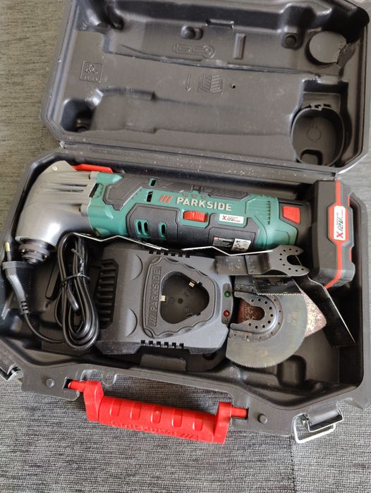 Parkside 12v милтифункционален инструмент 12 волта + батерия 4 Аh и за ...