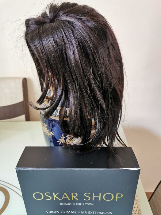 Peruca din par natural 100% Oskar Shop NOU Oradea • OLX.ro