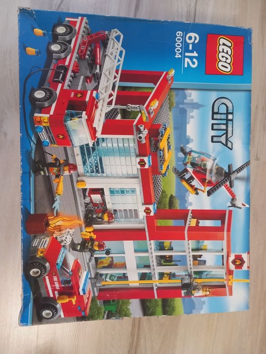 Конструктор LEGO CITY: Fire Station (60004)/ЛЕГО СИТИ: Пожарна станция ...