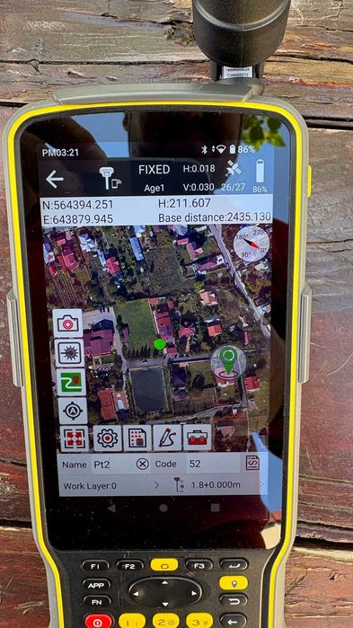 Receptor GPS Alphageo S60III PRO Gnss 1408 canale GNSS RTK APIA Bacau ...