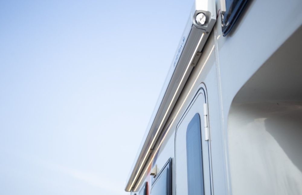 Marchiza in caseta, umbrar, pentru rulota, autorulota, campervan ...