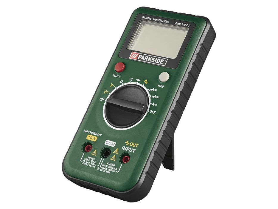 Multimetru digital autorange PARKSIDE PDM 300 C3 tester masurare Alba ...