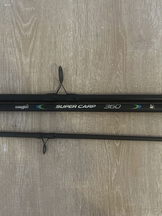 Lanseta Kamasaki Super Carp 3.60m/3.5lb 3 tronsoane Bacau • OLX.ro