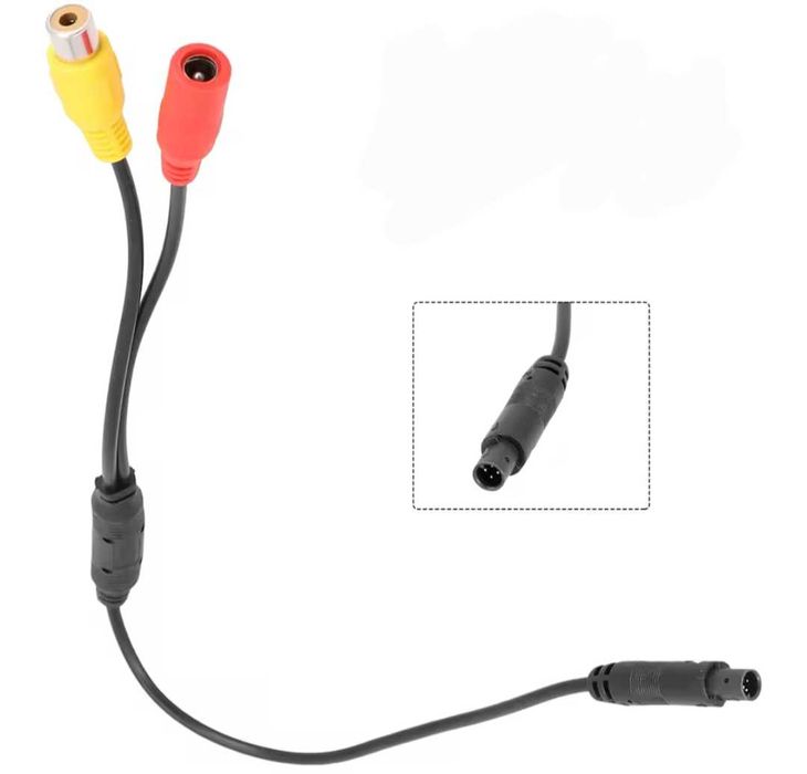 Преходник за камера за заден ход/задно виждане от CVBS към RCA рца гр ...