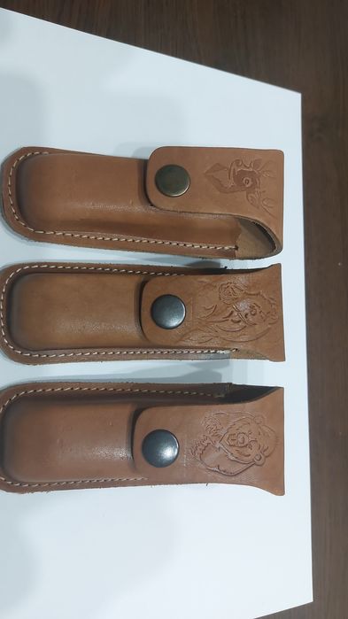 Teaca briceag din piele Idrifaia • OLX.ro