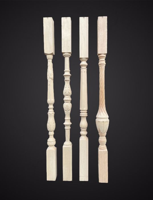 Балясины для лестницы, ножки для стола, астау, конусные ножки, стойки ...