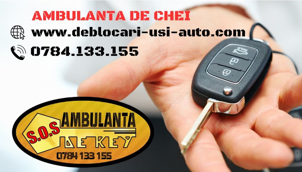 Deblocari usi auto rapid si fara dauna/ Multiplicare chei auto ...
