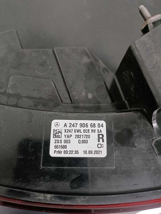 Lampa stop aripa dreapta spate Mercedes GLB W247 cod A2479066804 ...