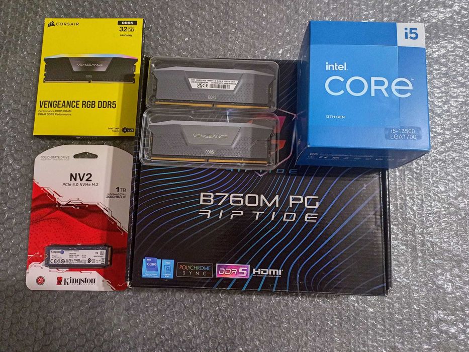 Kit i5 13500 Raptor Lake+B760 Phantom Gaming+64 GB Ram DDR5 Bucuresti ...