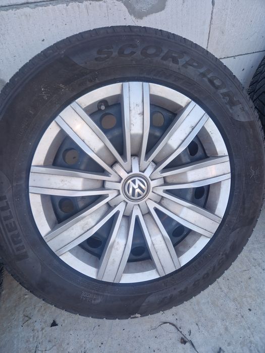 Jante R17 5x112 215 65 R17 cu anvelope de iarnă dot 2020 Galati • OLX.ro