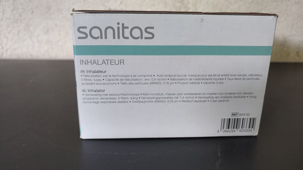 Aparat aerosoli inhalatii sanitas SIH30 portabil alergii astm copii ...