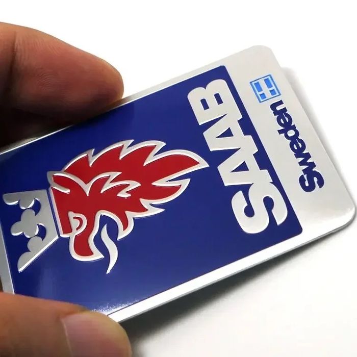 Emblema SAAB / Accesorii auto / Sticker Stema Sigla Embleme Bucuresti ...