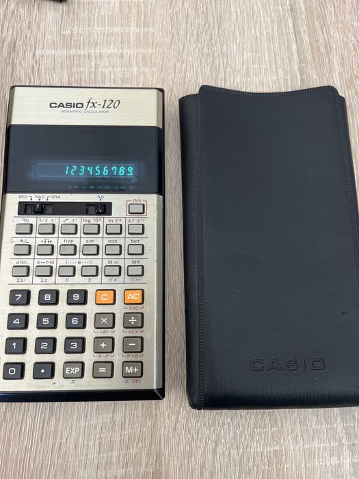 Casio fx 120 каркулатор гр. София Връбница 1 • OLX.bg