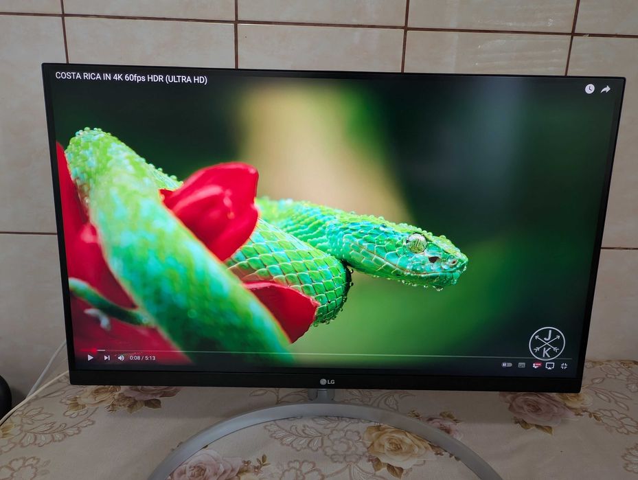 Monitor LG 4K 60hz 27 inch cu intrare video USB Type-C Bucuresti ...