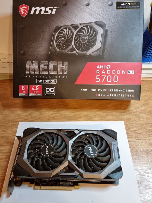 Rx 5700 Msi Mech gp edition , 8gb memorie Ilfov Popesti-Leordeni • OLX.ro