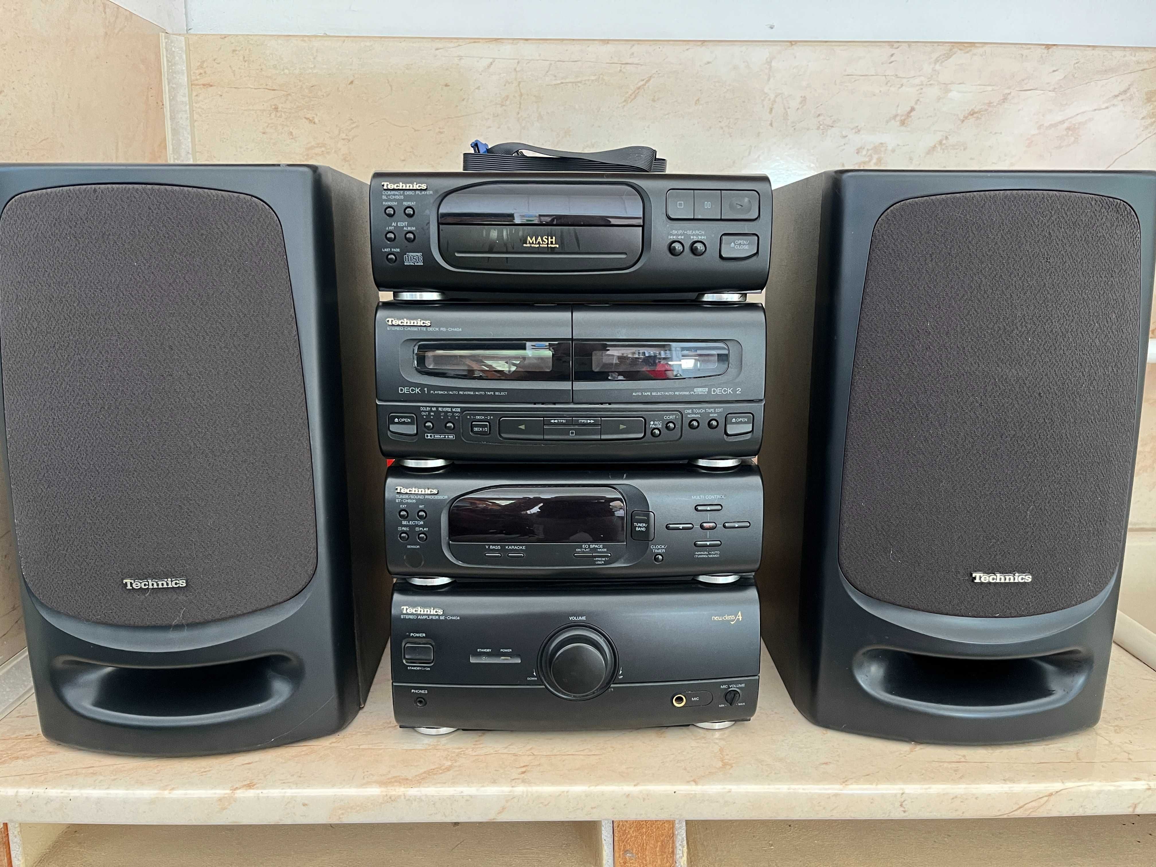 Уредба Аудио система Technics ST-CH505 с тонколони Technics SB-CH404 гр ...