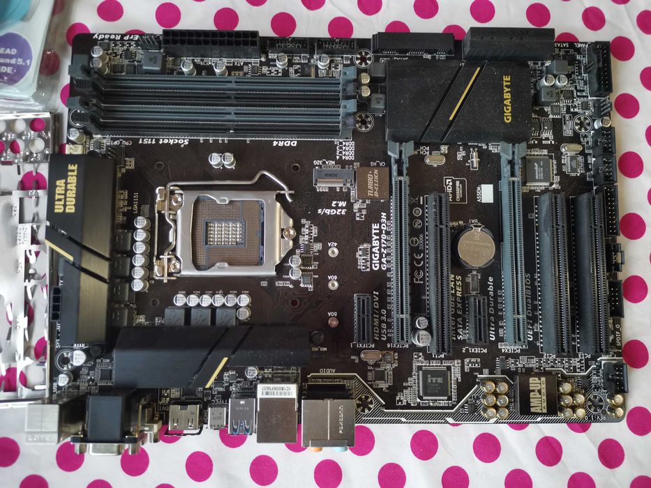 Placa de baza Gigabyte Z170-D3H socket 1151. Bucuresti Sectorul 4 • OLX.ro
