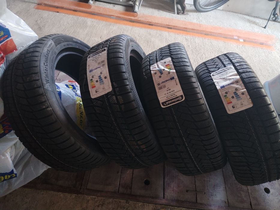 Vând 4 anvelope iarna 225 50 r17 continental winter Sfantu Ilie • OLX.ro