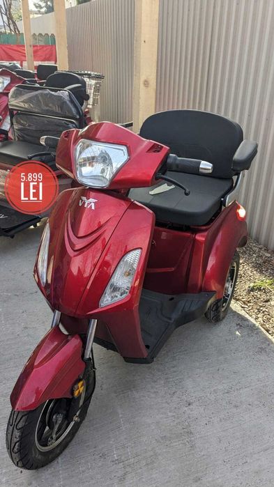 Triciclu Scuter Electric 3 roti NOI Volta RDB Kuba Focsani • OLX.ro