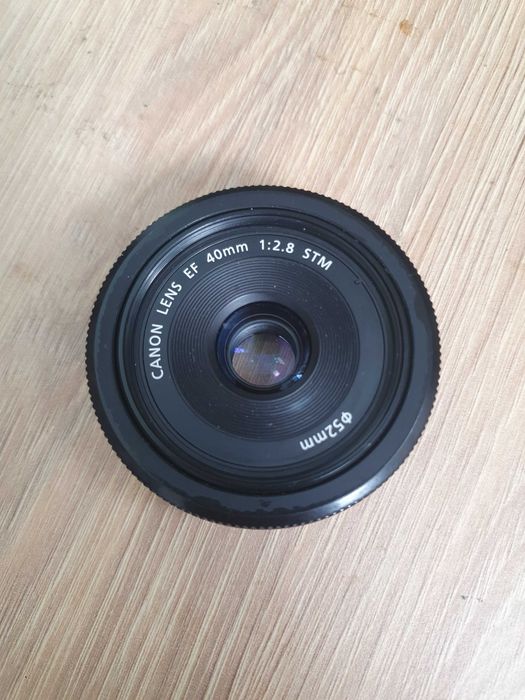 Canon EF 40 mm 2.8 STM pancake гр. Пловдив Тракия • OLX.bg
