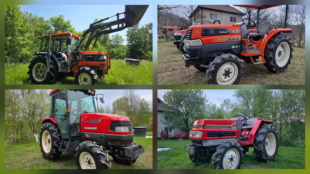 Vând tractor japonez kubota 4x4 Petrosani • OLX.ro