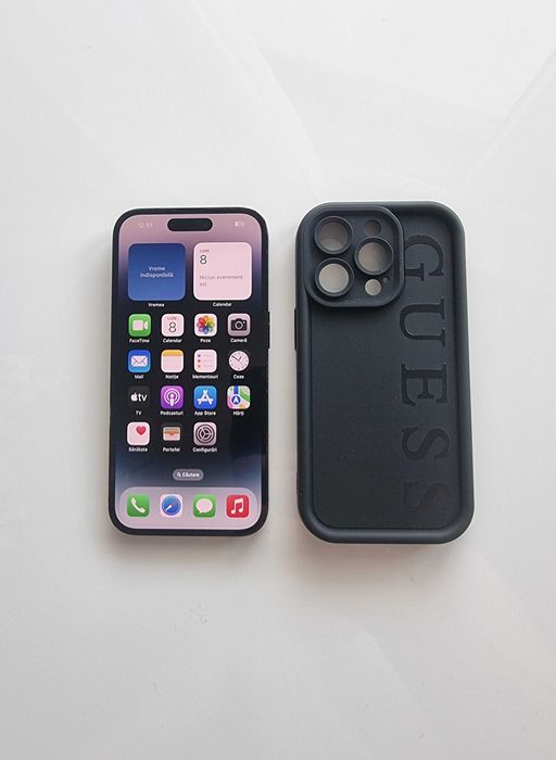 IPhone 14 Pro Negru, 128 GB, liber de retea, stare buna, bateria 88% ...