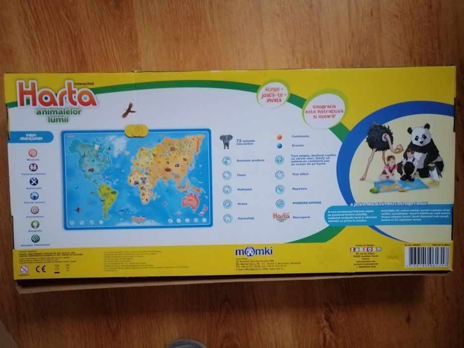 Harta lumii animale momki Timisoara • OLX.ro