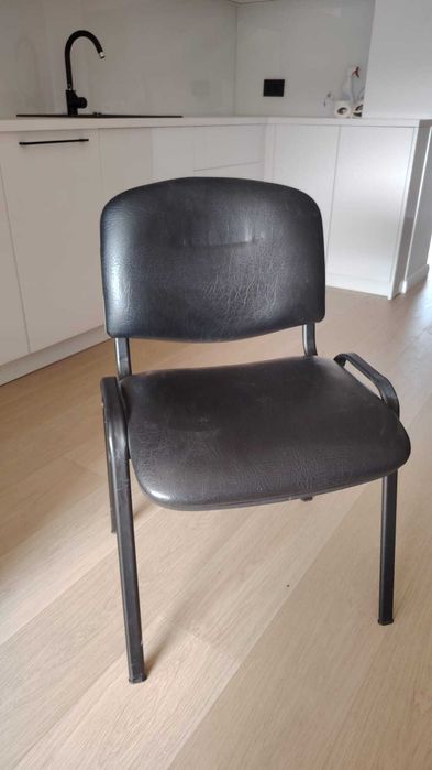 Scaune vizitator- scaun textil negru sau scaune de piele (20 buc) Cluj ...