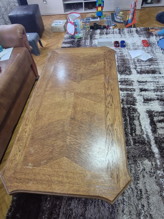 Masa de cafea lemn masiv Baicoi • OLX.ro