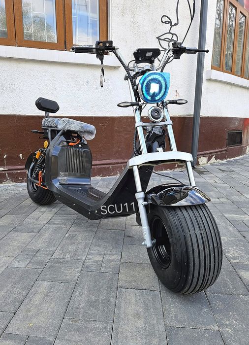 Scuter Electric Fara Permis 1500W 20Ah 60kmh Full Led 2025 Bucuresti ...