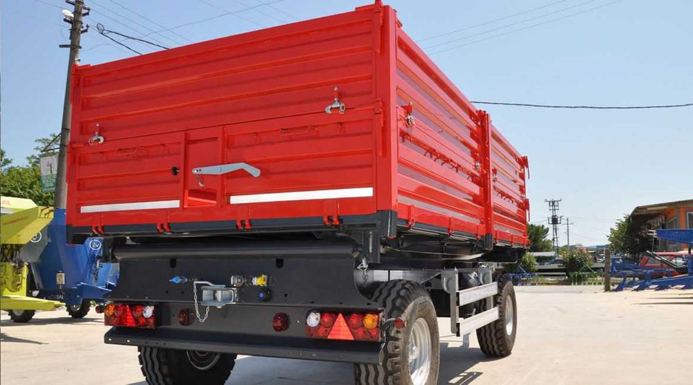 Remorca Agricola cu 2 2 axe Cotsyo 5-12T, NOUA Harsova • OLX.ro