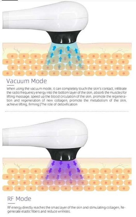 Thermolift Vacuum Rf Lifting facial, indepartare riduri, pentru slabit ...