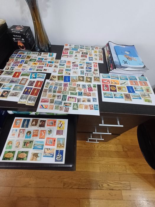 Timbre Posta Română și colite in stare destul de buna Chiajna • OLX.ro