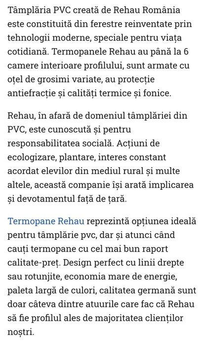 Geam FIX termopan Rehau 5 cam. 2m x 1,33m Bucuresti Sectorul 5 • OLX.ro