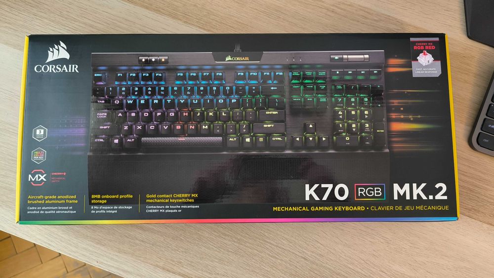 Corsair K70 RGB MK.2 механична геймърска клавиатура гр. София Младост 1 • OLX.bg