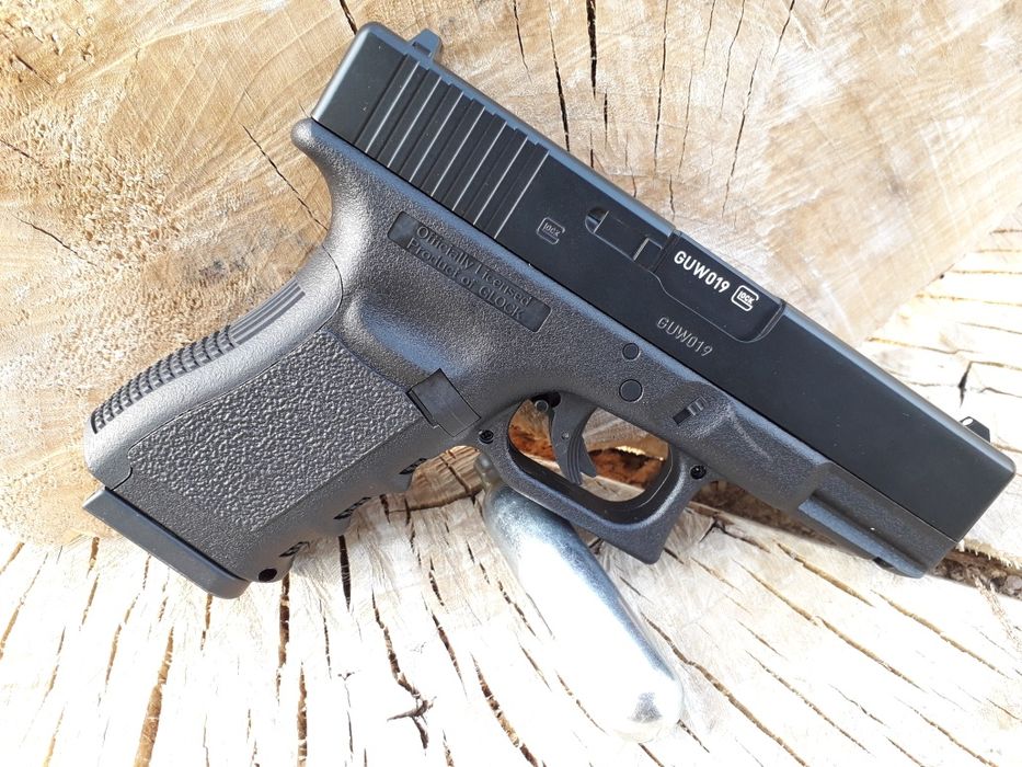 Glock 19 UPGRADAT 4.5J metalic Hop-up fix 6mm pistol airsoft Walther ...