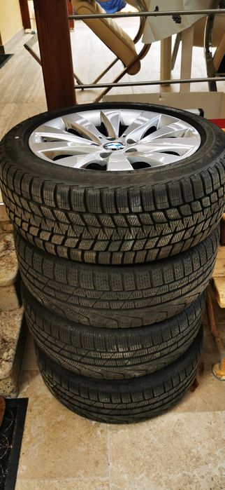 Jante bmw Roti 225 50 R17 F30, F31, F32 F36 cu senzori cauciucuri ...
