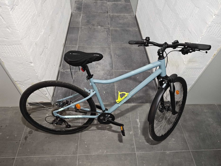 Doua biciclete polivalente Riverside 500, Verde M, Albastru XL, CA NOI Valea Lupului • OLX.ro