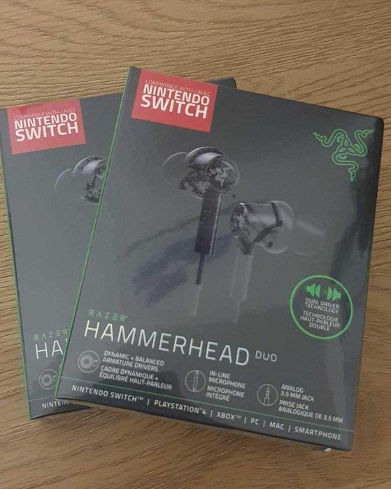 Геймърски слушалки Razer Hammerhead Duo гр. Свищов • OLX.bg
